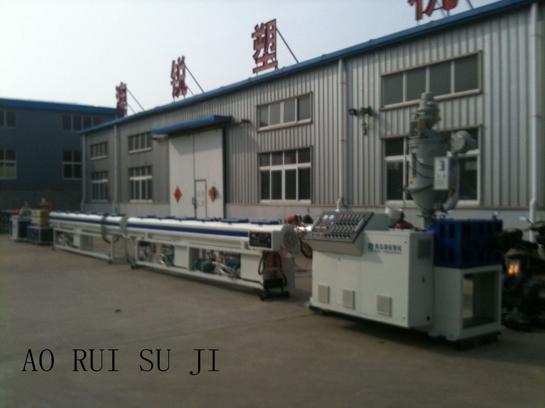 HDPE / LDPE Plastic water Pipe Extrusion Line , PE Plastic Pipe ...