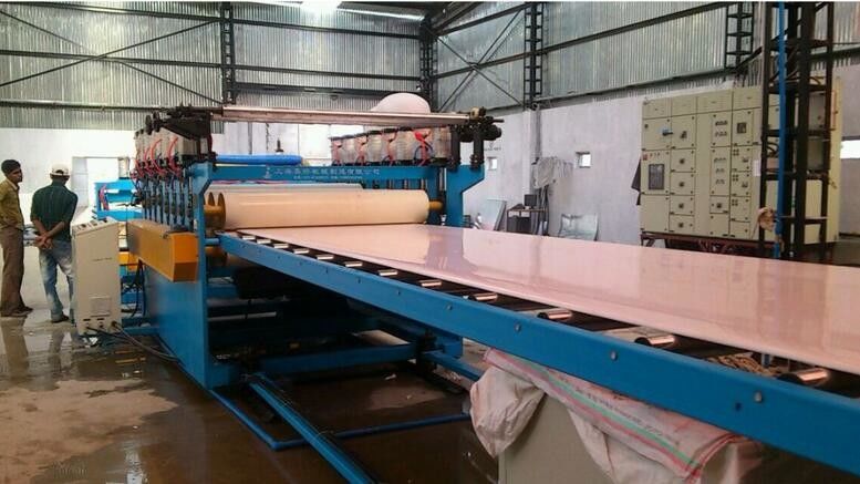 1-30mm Thickness WPC Board Production Line Double Screw Wood Plastic ...