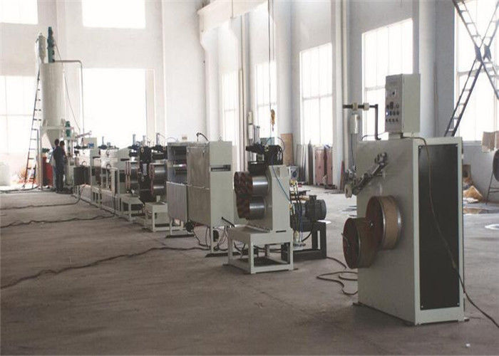 PET PP Strap Band Packing Belt Machine , PET Packing Belt Production Line