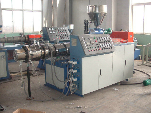 Soft PVC Braided Hose Pipe Making Machine , Plastic PVC Pipe Production ...