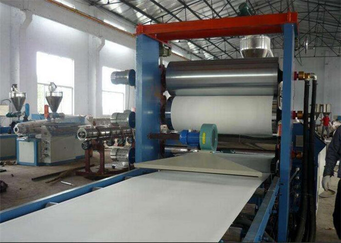 Free Plastic Board Production Line , Skinning PVC Foam Board Extrusion Line