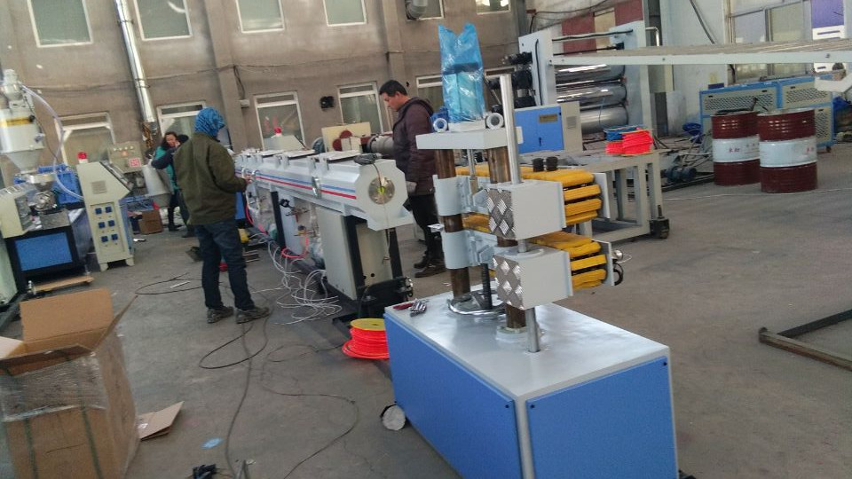 Delta Inverter Plastic Pipe Extrusion Line With Custom Power Output